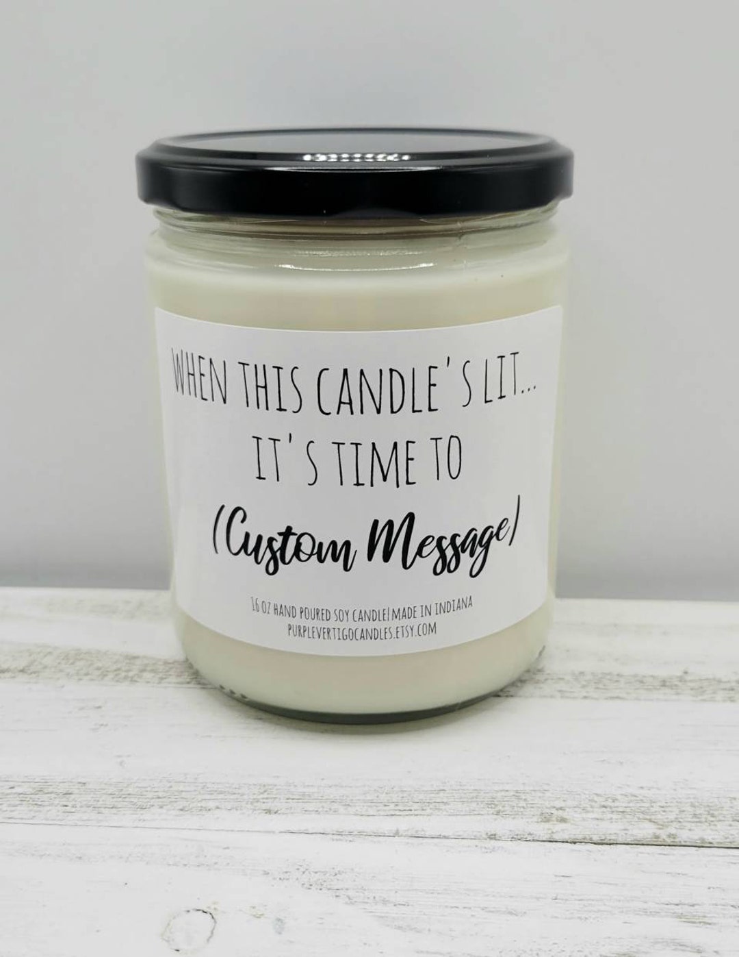 Design Your Own Candle Label, Custom Candle, Personalized Candle ...