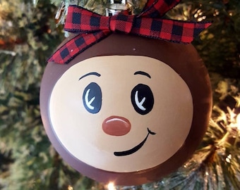 Ohio State Buckeye Christmas Ornament - Etsy