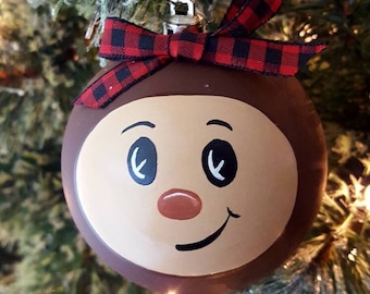 Ohio State Buckeye Christmas Ornament - Etsy