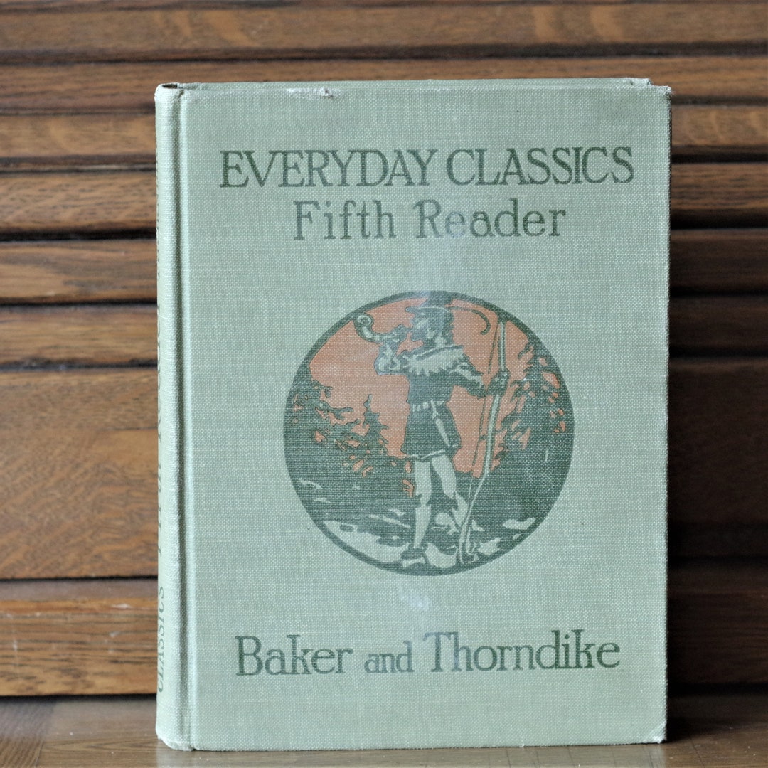 Vintage School Reader - Everyday Classics Fifth Reader by Baker and Thorndike - Macmillan ...