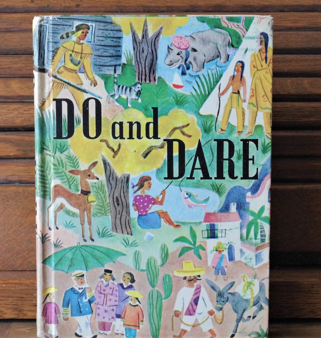 Vintage School Reader - Do and Dare- School Textbook - D C Heath and ...