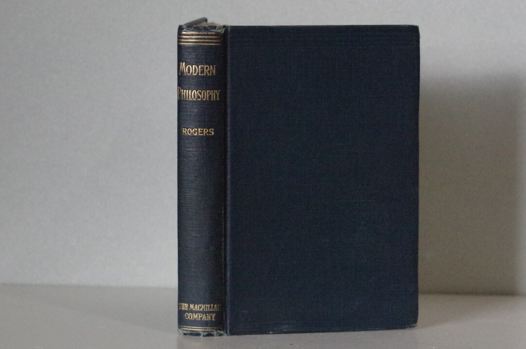 Antique Book "a Brief Introduction to Modern Philosophy" by Arthur ...