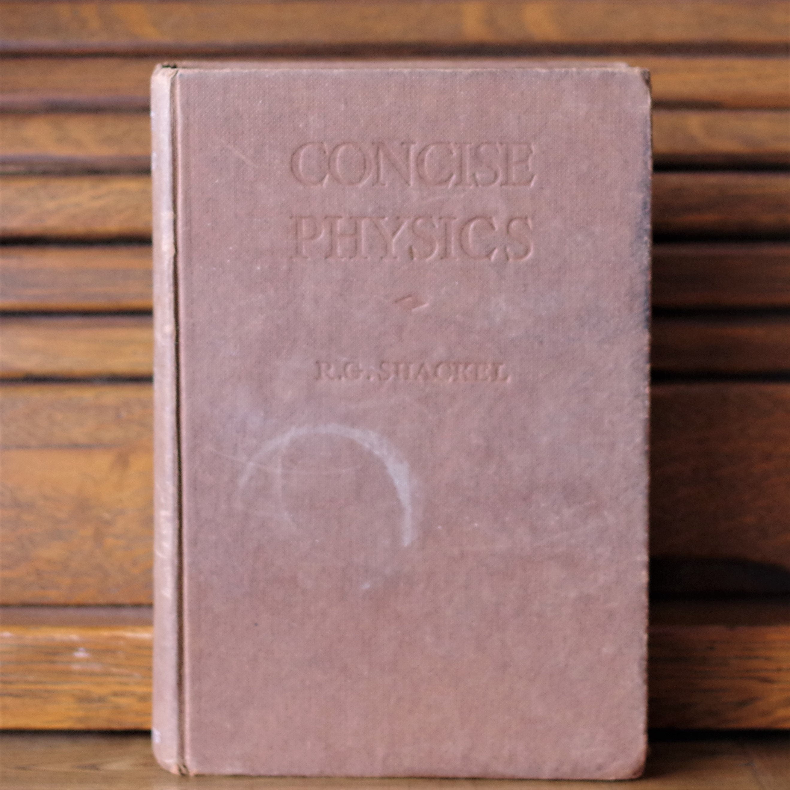 Vintage Science Book concise Physics Complete - Etsy
