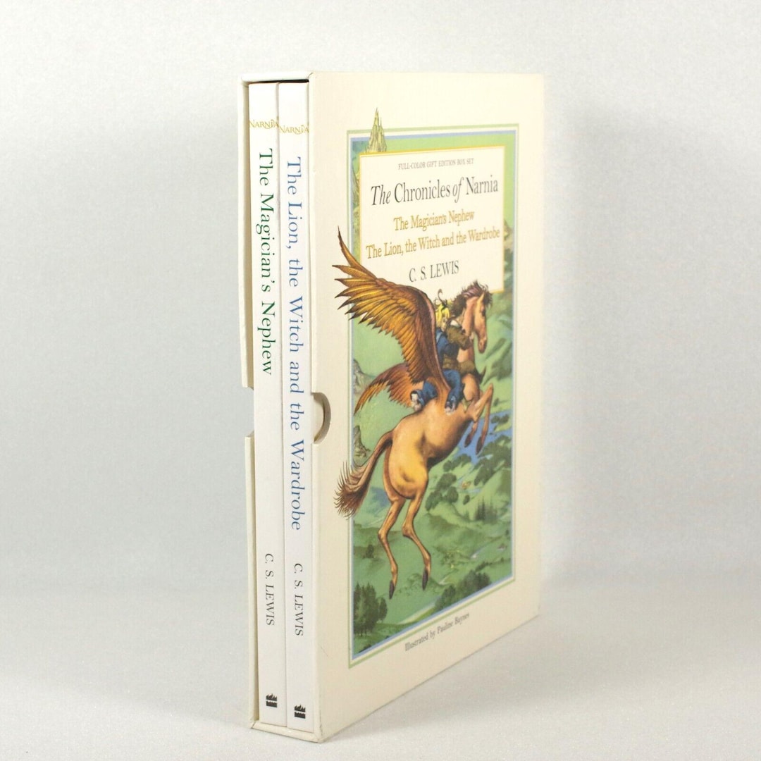 The Chronicles of Narnia CS Lewis Full-color Gift Edition Box Set ...