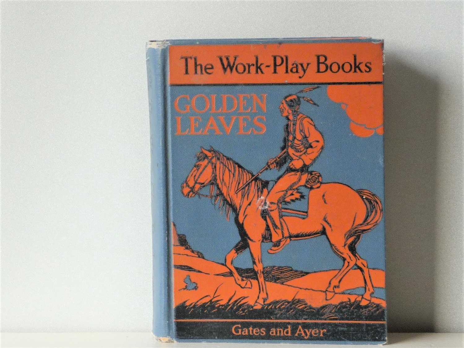 Vintage School Textbook the Work-play Books Golden Leaves Level 6 ...