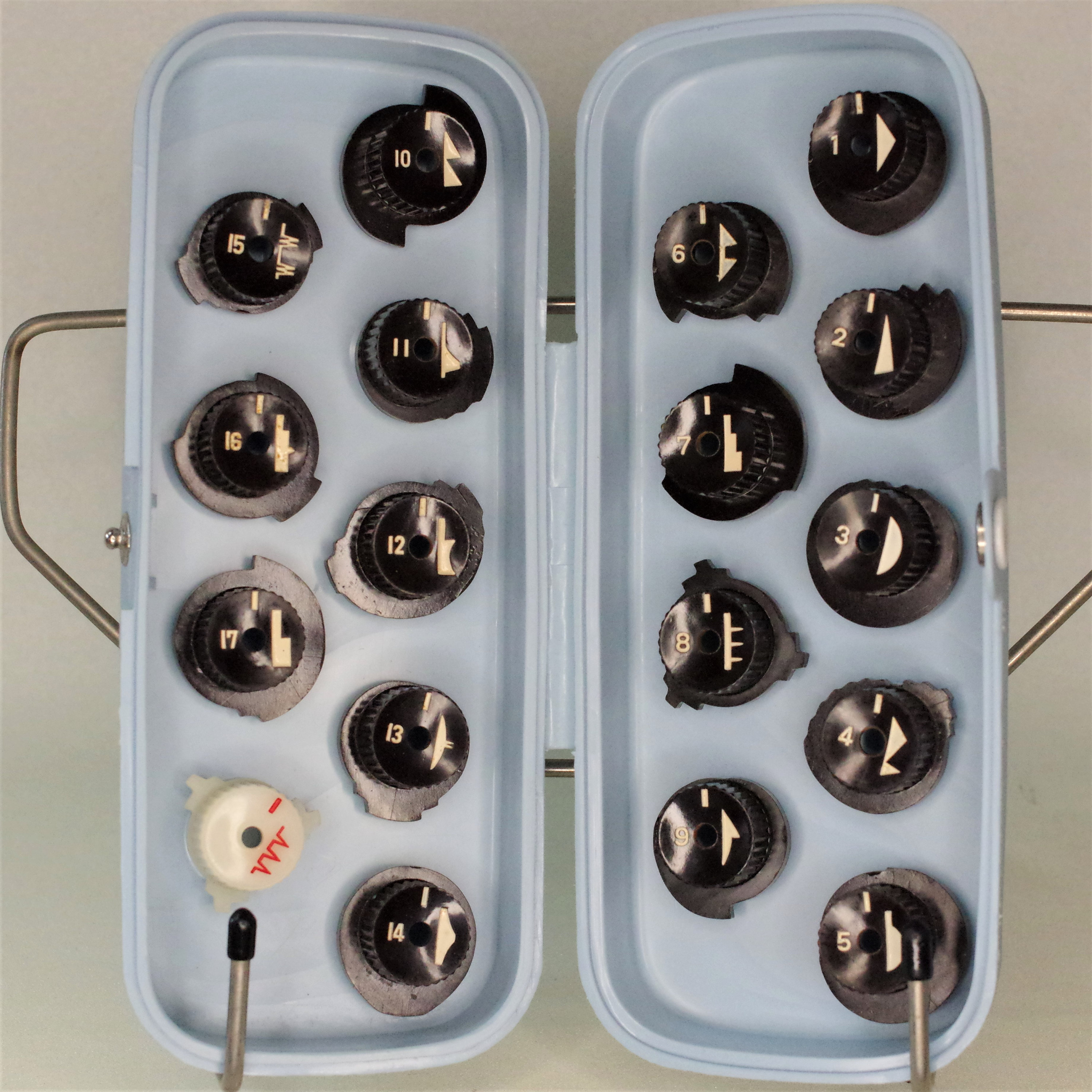 Automatic Pattern Keys PK 18 Brother Sewing Machines Sewing Discs Cams ...