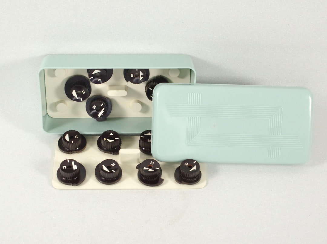 13 Brother Sewing Machines Sewing Discs in Case, Cams /fashion Discs ...