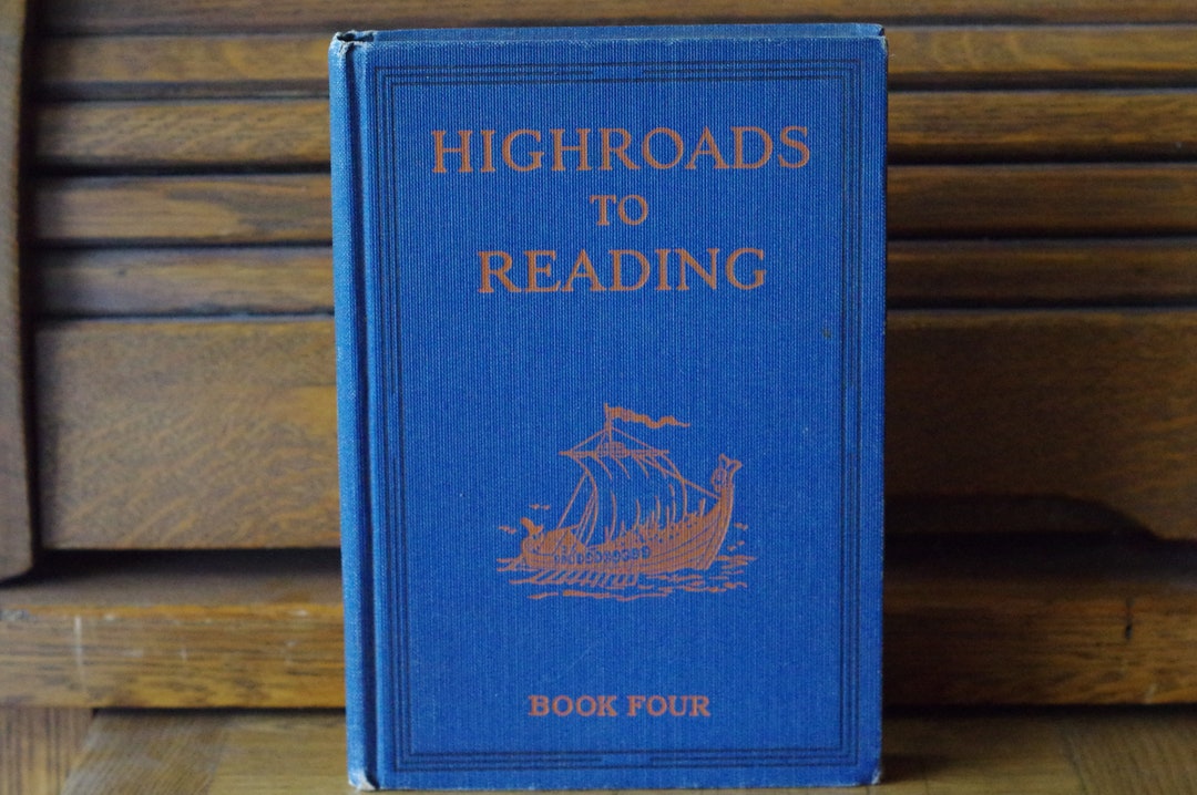 Vintage School Reader - Highroads to Reading Book Four -W. J. Gage & Co ...