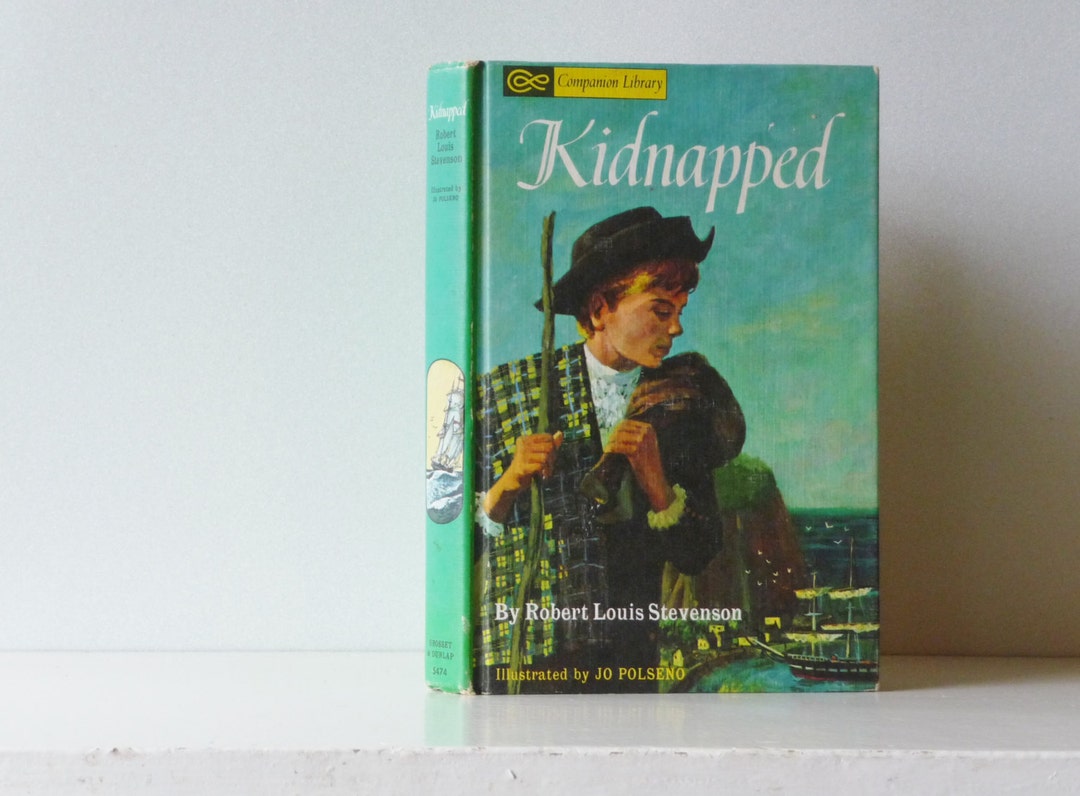 Classic Literature "kidnapped" by Robert Louis Stevenson Illustrations ...