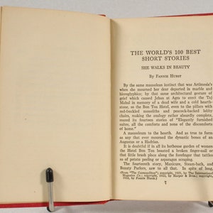 The World's 100 Best Short Stories Vol. 7 Women, Funk & Wagnalls 1927 Decorative Book Classic ...