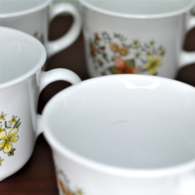 Corelle Tea Cups "indian Summer" - Set of 4 Coffee Cups - Corelle by ...