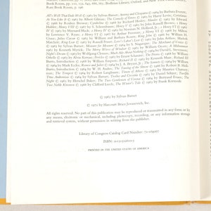 The Complete Signet Classic Shakespeare - Harcourt Brace Jovanovich ...