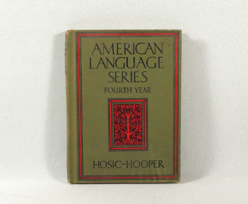 Vintage School Reader "american Language Series Fourth Year" by Hosic ...