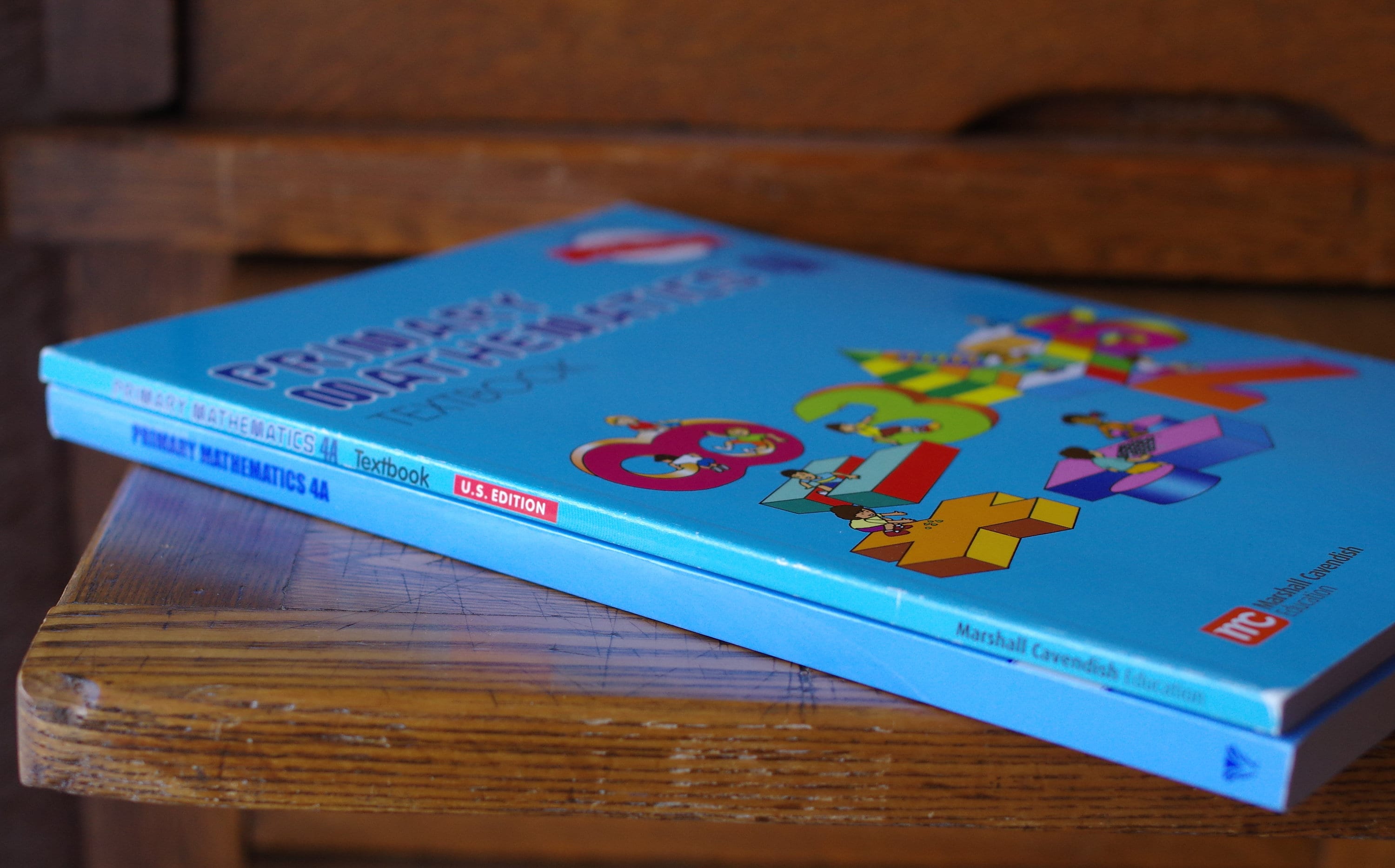 Set of 2 Singapore Math Primary Mathematics 4B US Edition Textbook and ...