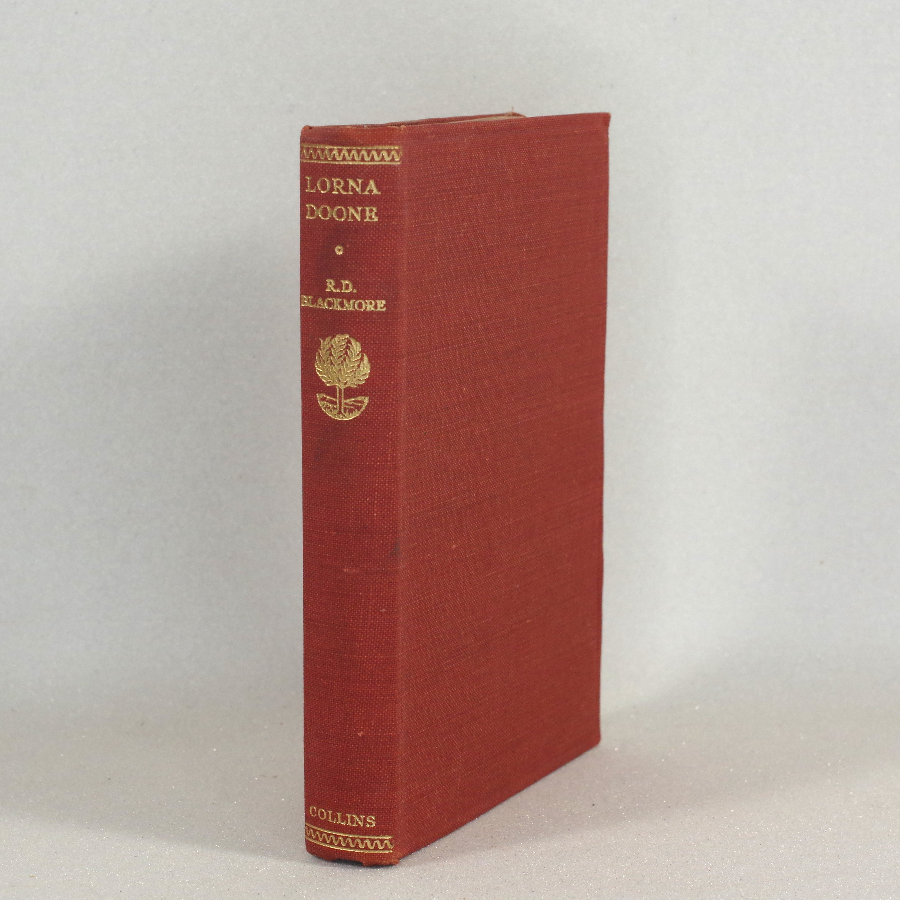 Antique Book Lorna Doone by R.D. Blackmore Collins' Clear Type Press ...