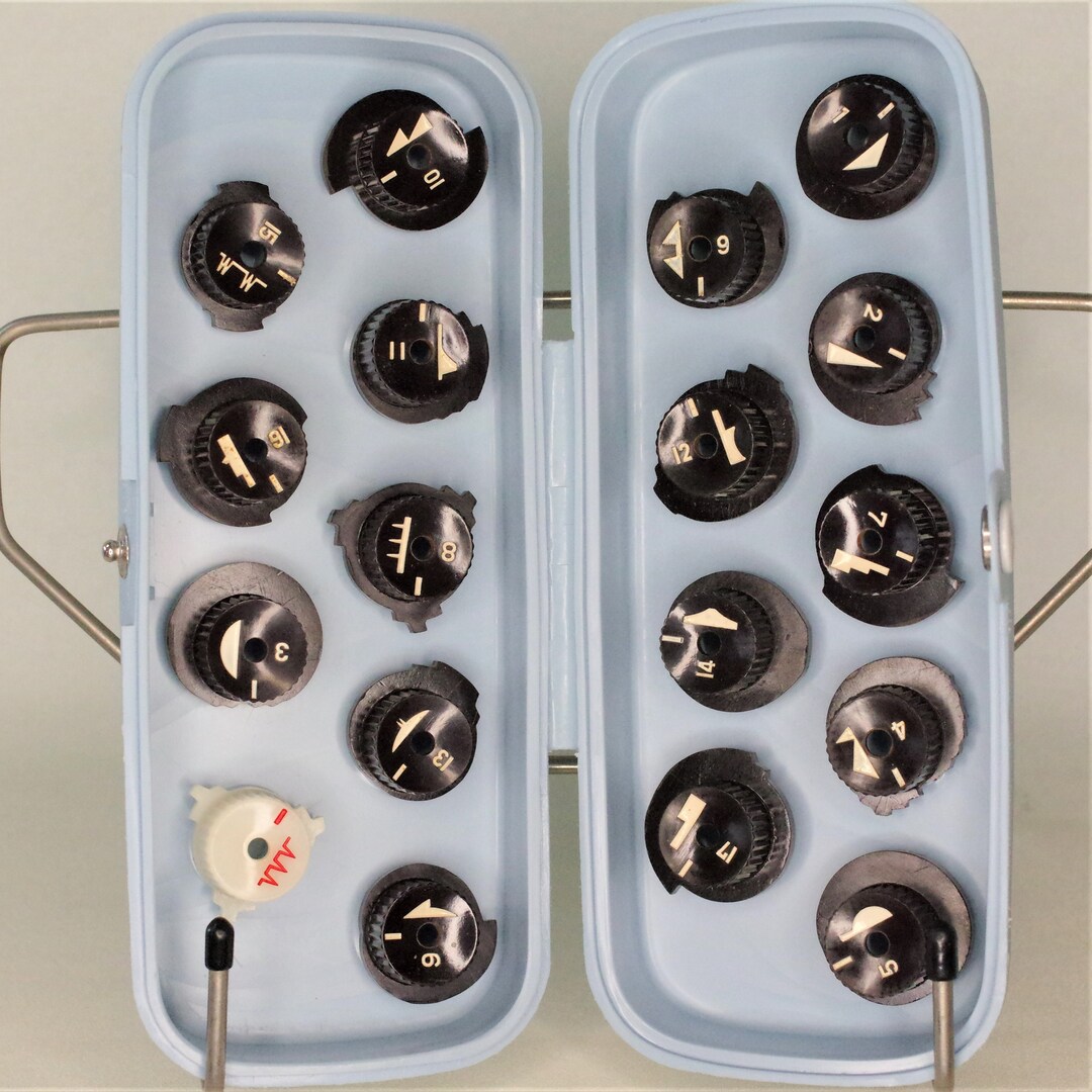 Automatic Pattern Keys PK 18 Brother Sewing Machines Sewing Discs Cams ...