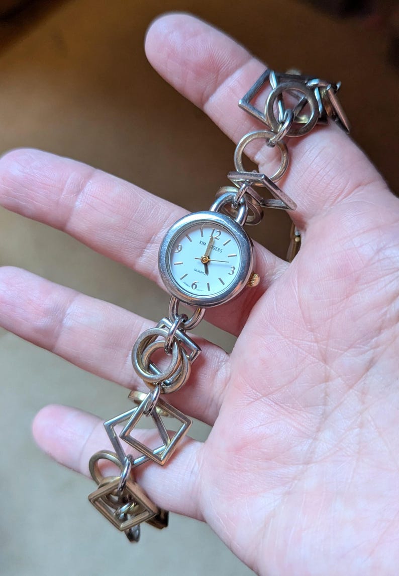 Vintage Kim Rogers Two-tone Watch Choker: Steampunk Whimsigoth Style - Etsy