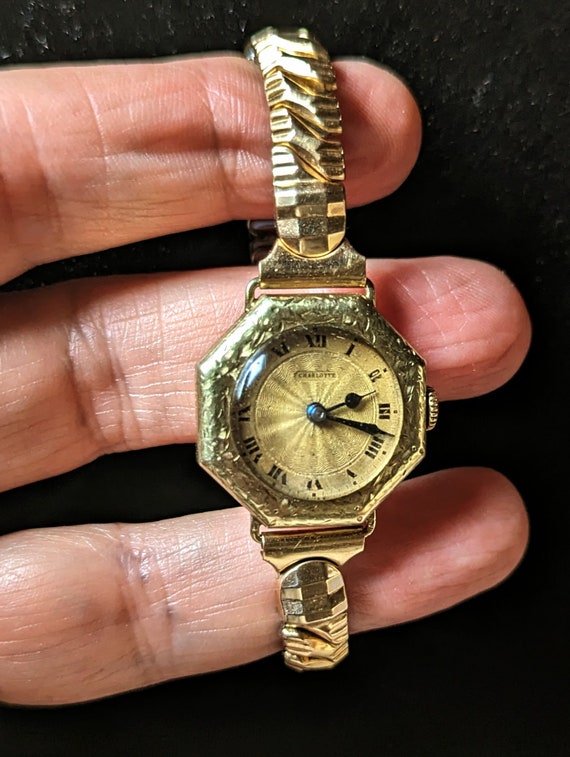 14K Gold Filled Wadsworth Hamilton Pocket Watch - Gem