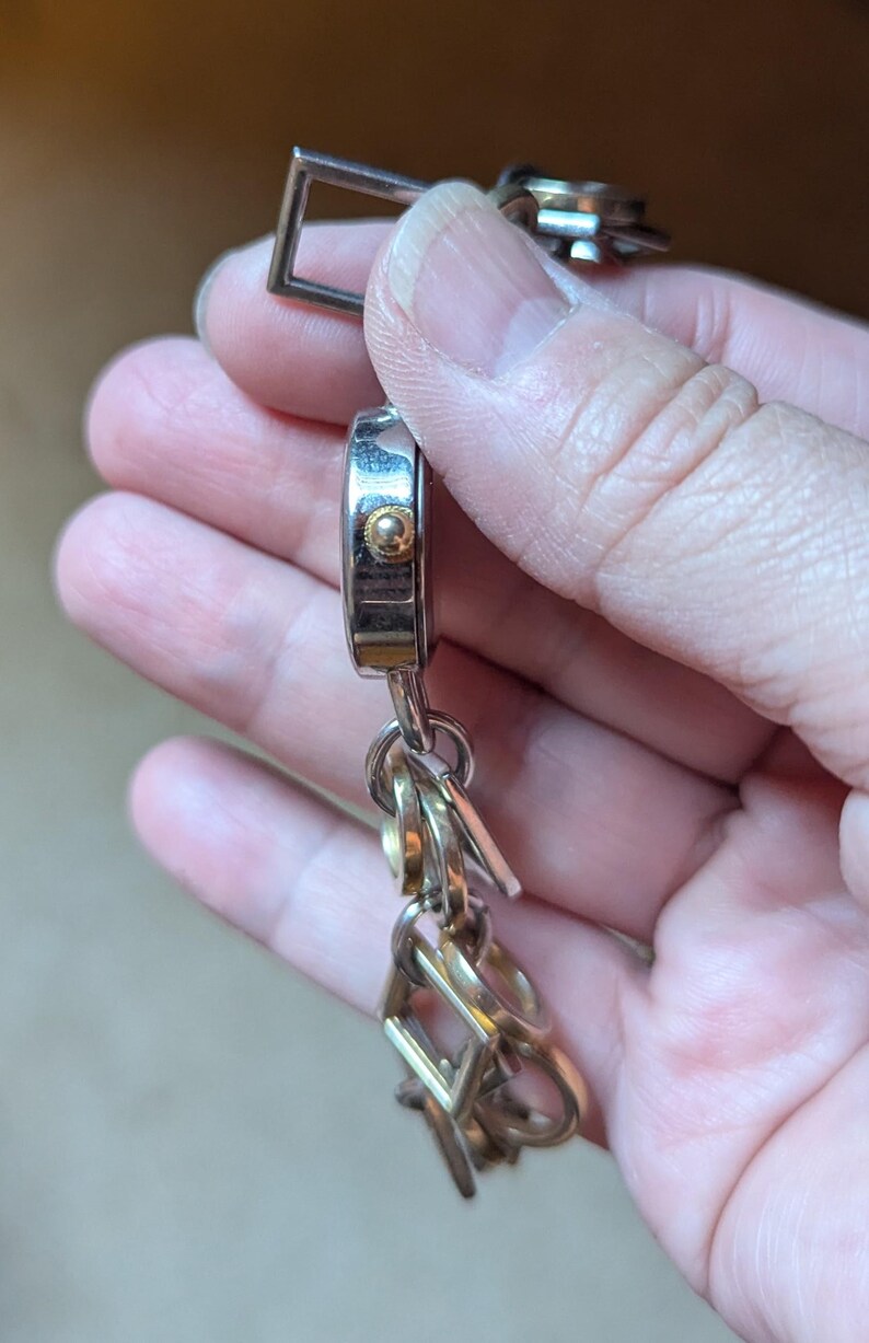 Vintage Kim Rogers Two-tone Watch Choker: Steampunk Whimsigoth Style - Etsy