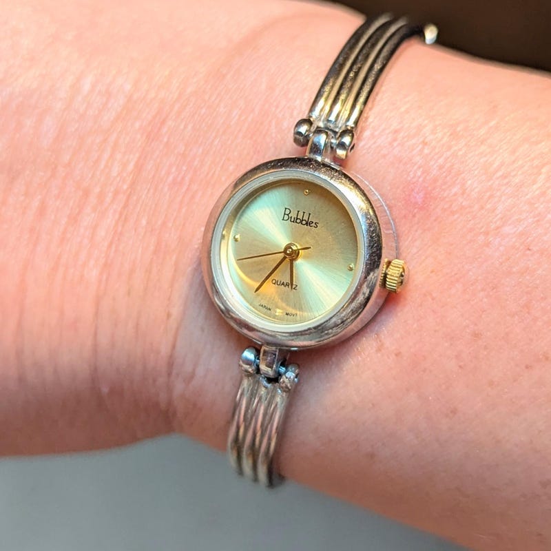 Vintage Bubble Watch - Etsy