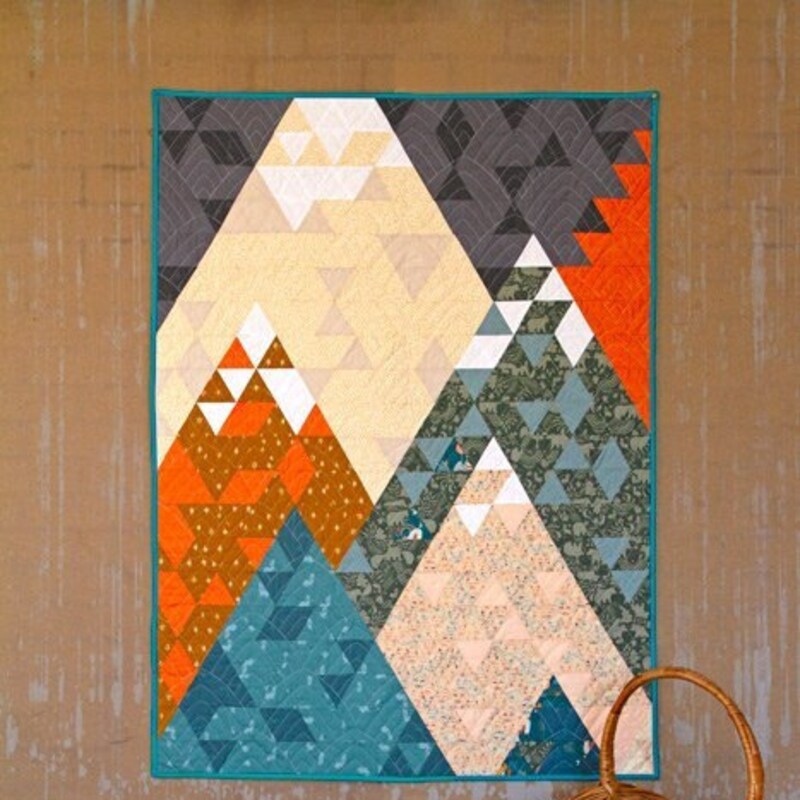Mountain Quilt - Etsy