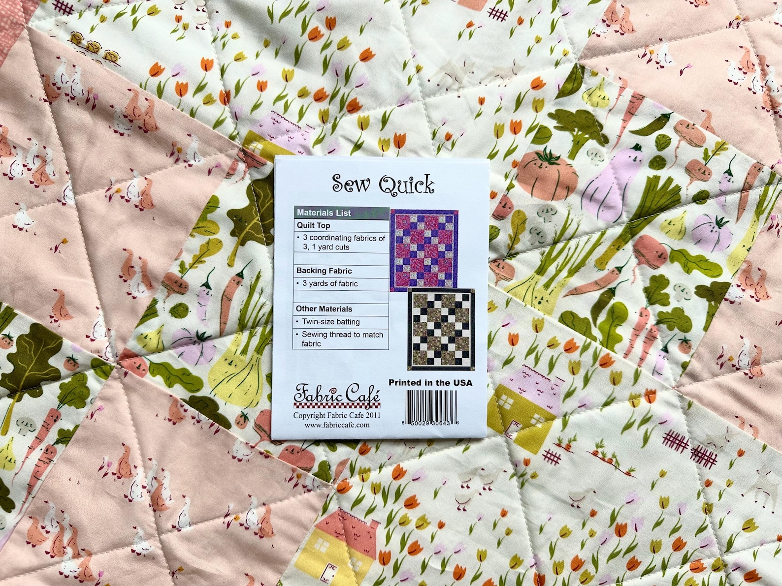 Sew Quick Cottage Grove Quilt Kit: Beginner Quilt Pattern - Etsy