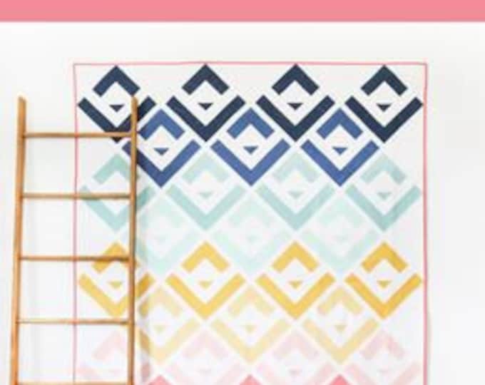 Cabin Valley Quilt Pattern by Cotton and Joy - Etsy