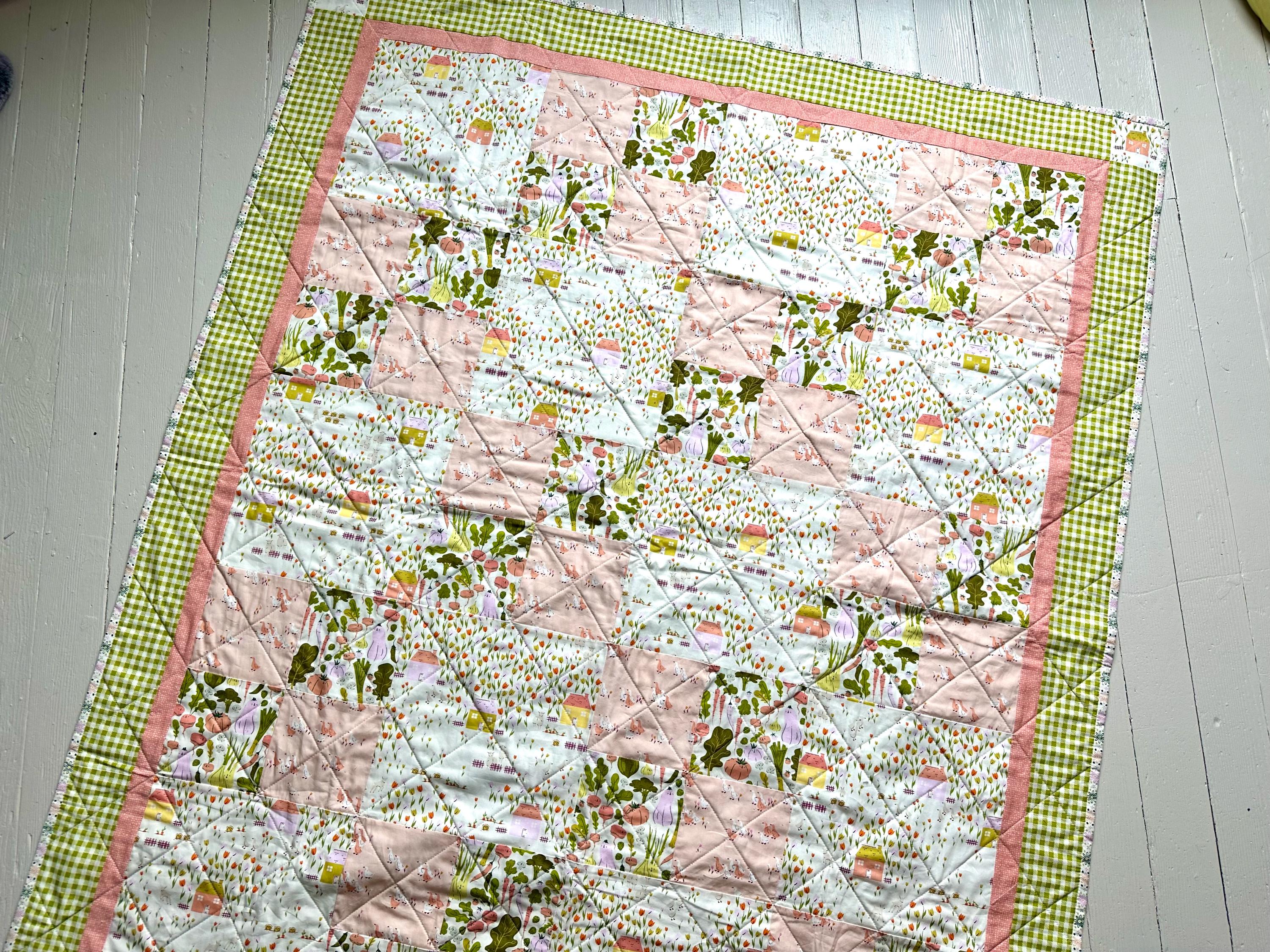 Sew Quick Cottage Grove Quilt Kit: Beginner Quilt Pattern - Etsy
