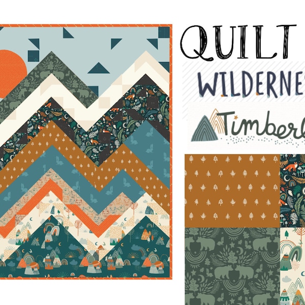 Wilderness Quilt Kit - Etsy