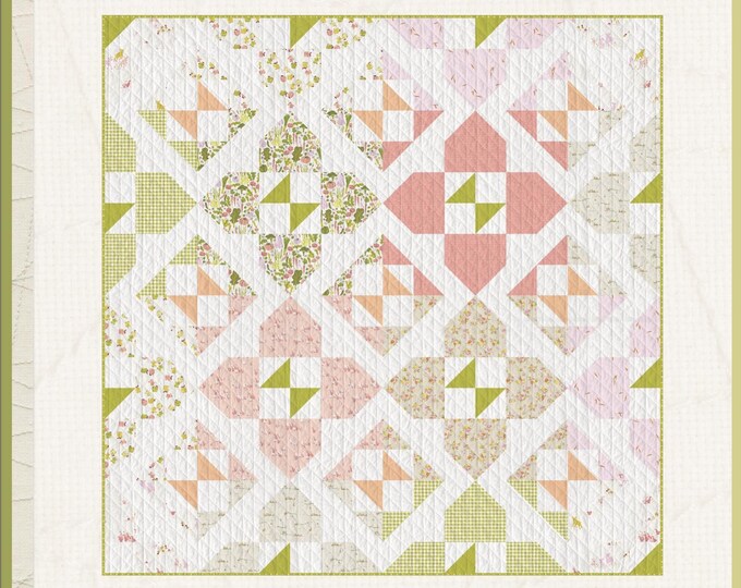 Ranges Mountain Quilt Kit and Pattern by Modern Handcraft With Kona ...