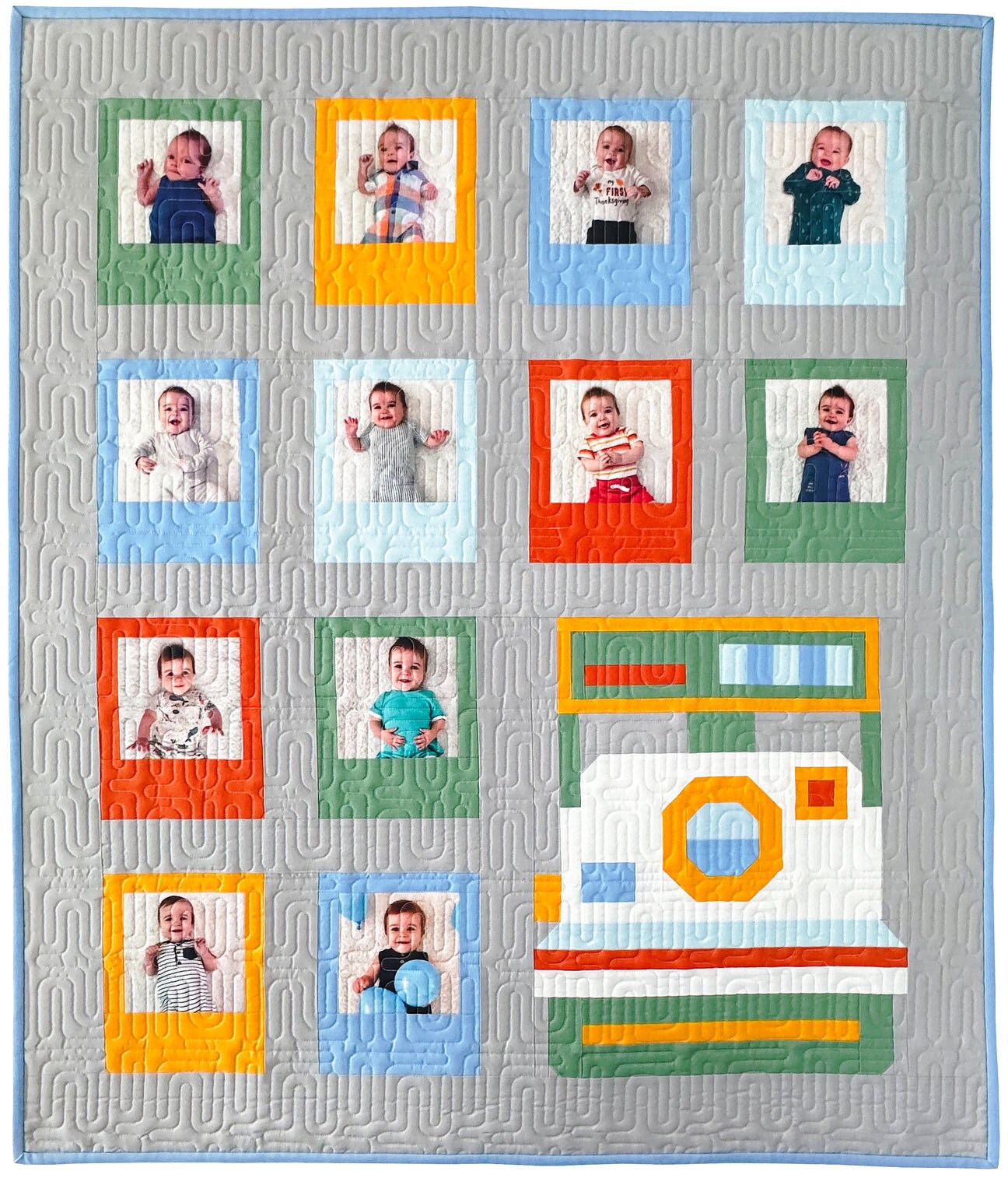 Snap Happy Quilt Pattern by Pen and Paper Patterns - Polaroid Camera ...