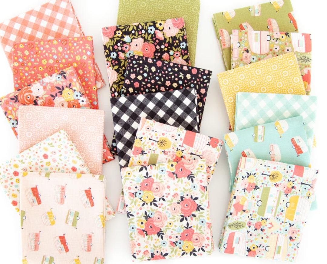 Joy in the Journey Fat Quarter Bundle by Riley Blake Designs Retro ...