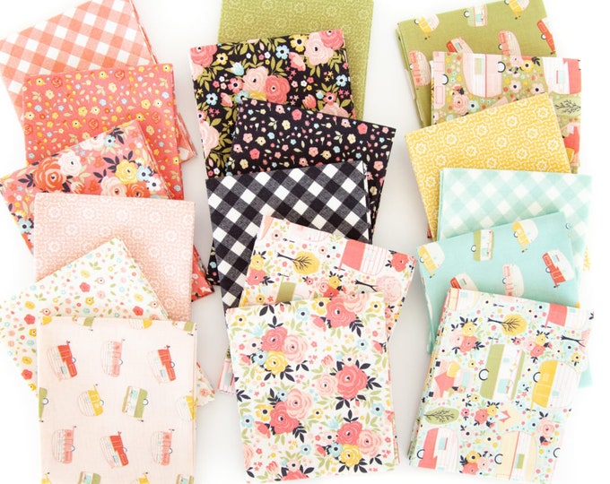 Joy in the Journey Fat Quarter Bundle by Riley Blake Designs Retro ...