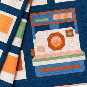Snap Happy Quilt Pattern by Pen and Paper Patterns Polaroid Camera ...