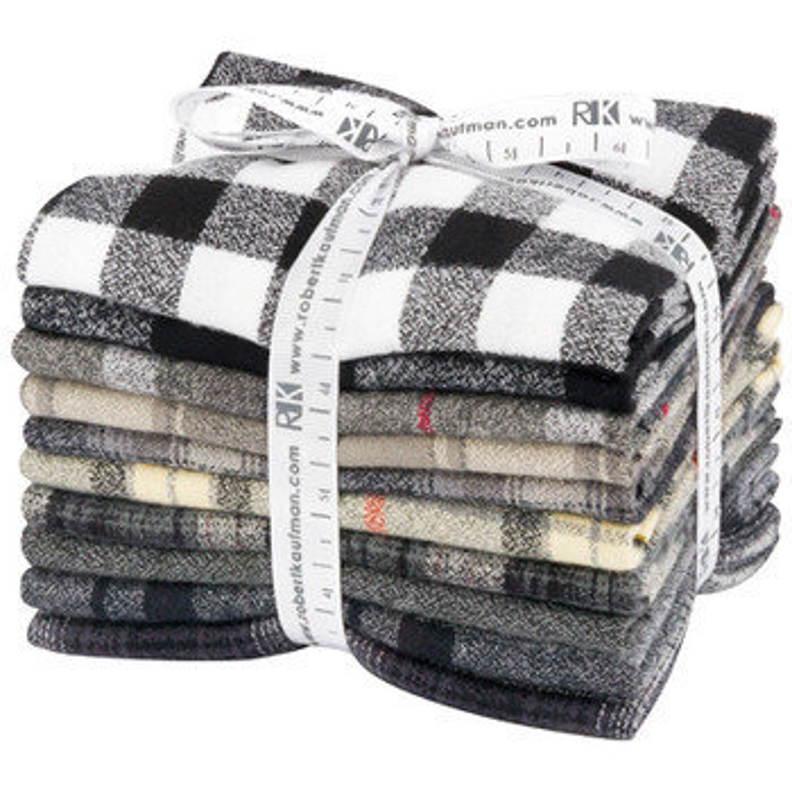 Mammoth Flannel Fat Quarter Bundle by Studio RK Black - Etsy