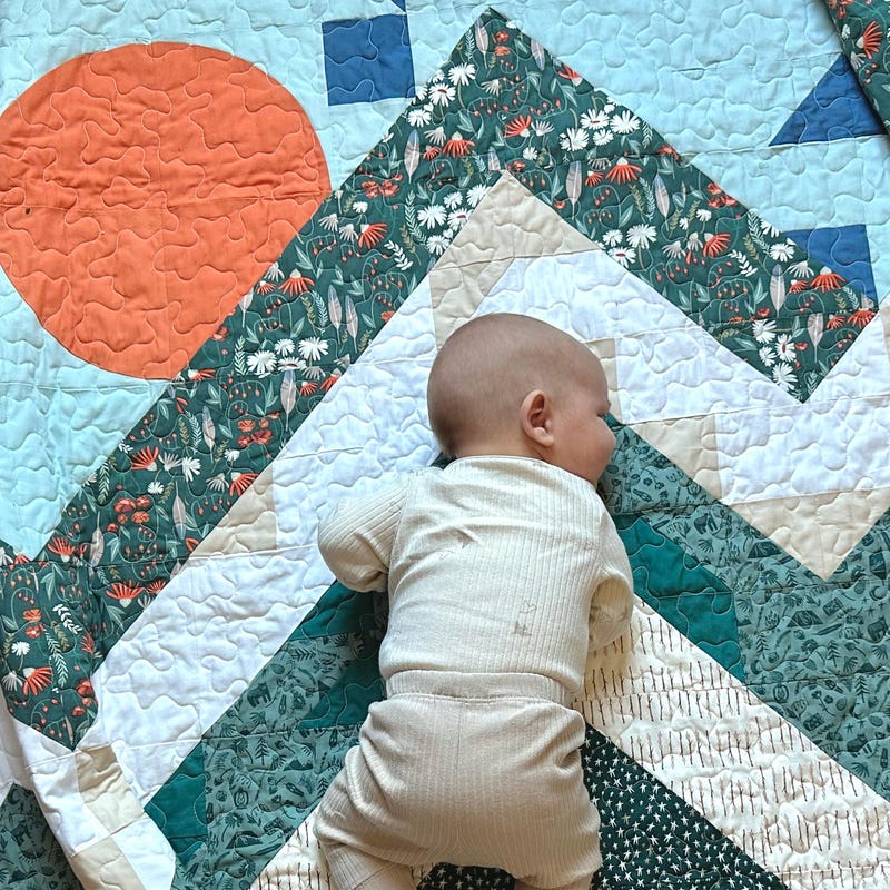 Wilderness Quilt Pattern - Etsy
