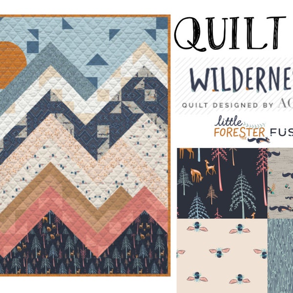 Wilderness Quilt Kit - Etsy