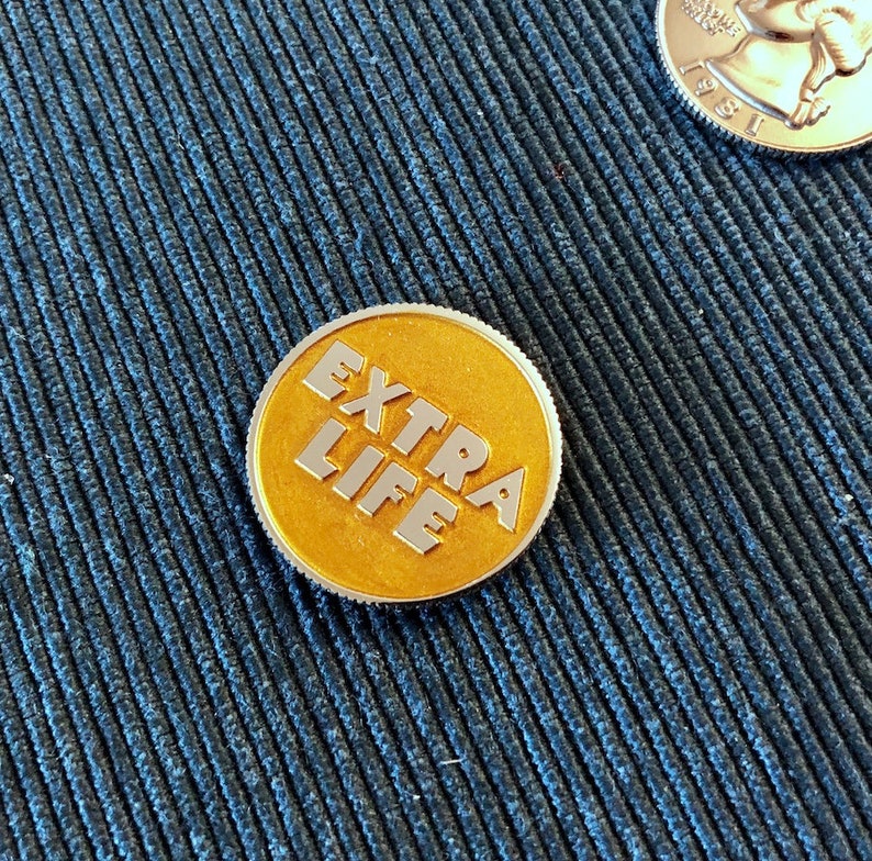 Extra Life Coin Ready Player One - Etsy