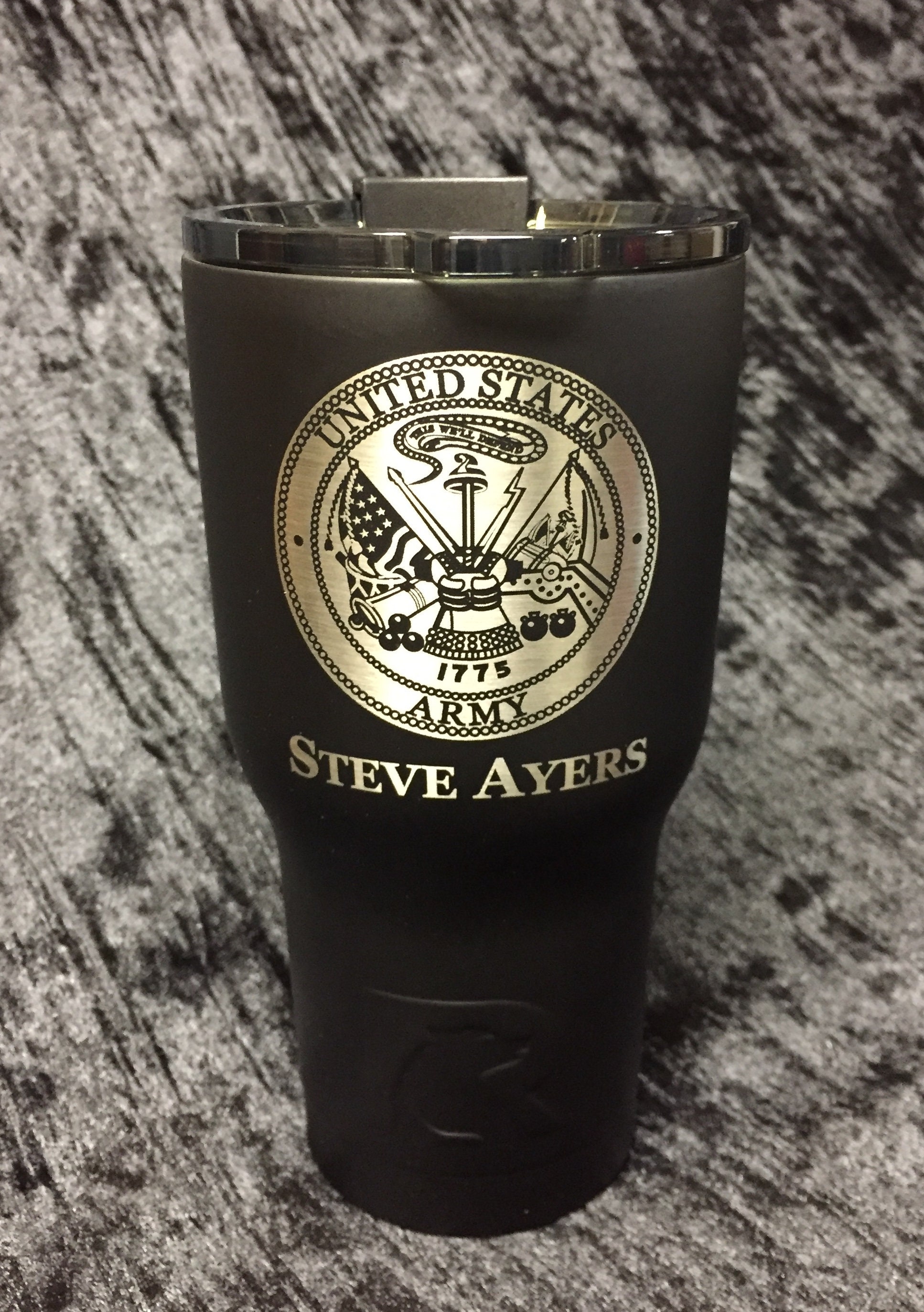 YETI RTIC 20 oz 30 oz Tumbler Laser Engraved Military | Etsy
