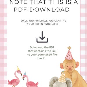 TWO at the Zoo Birthday Invitation - Etsy