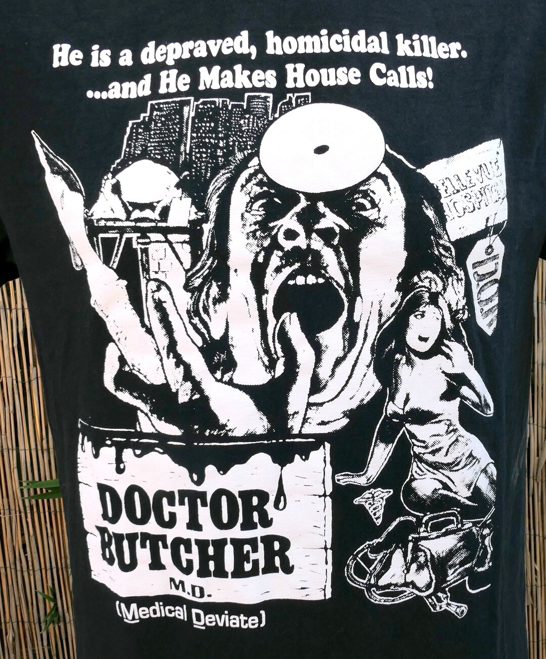 Vintage Dr. Butcher M.D. Medical Deviant (1980) T Shirt Medium With ...