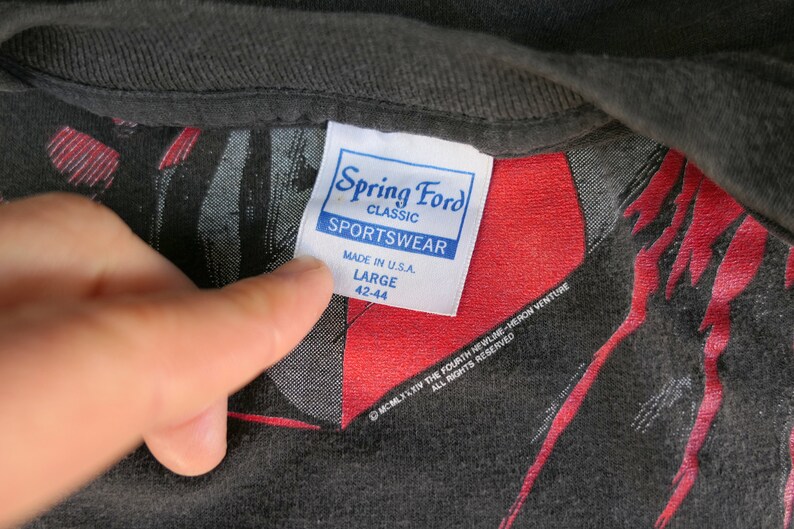 80's Vintage 1988 Nightmare on Elm Street Freddy Kreuger T Shirt Medium ...