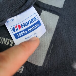 90's Vintage 1990 JANET JACKSON Rhythm Nation World Tour T Shirt Large ...