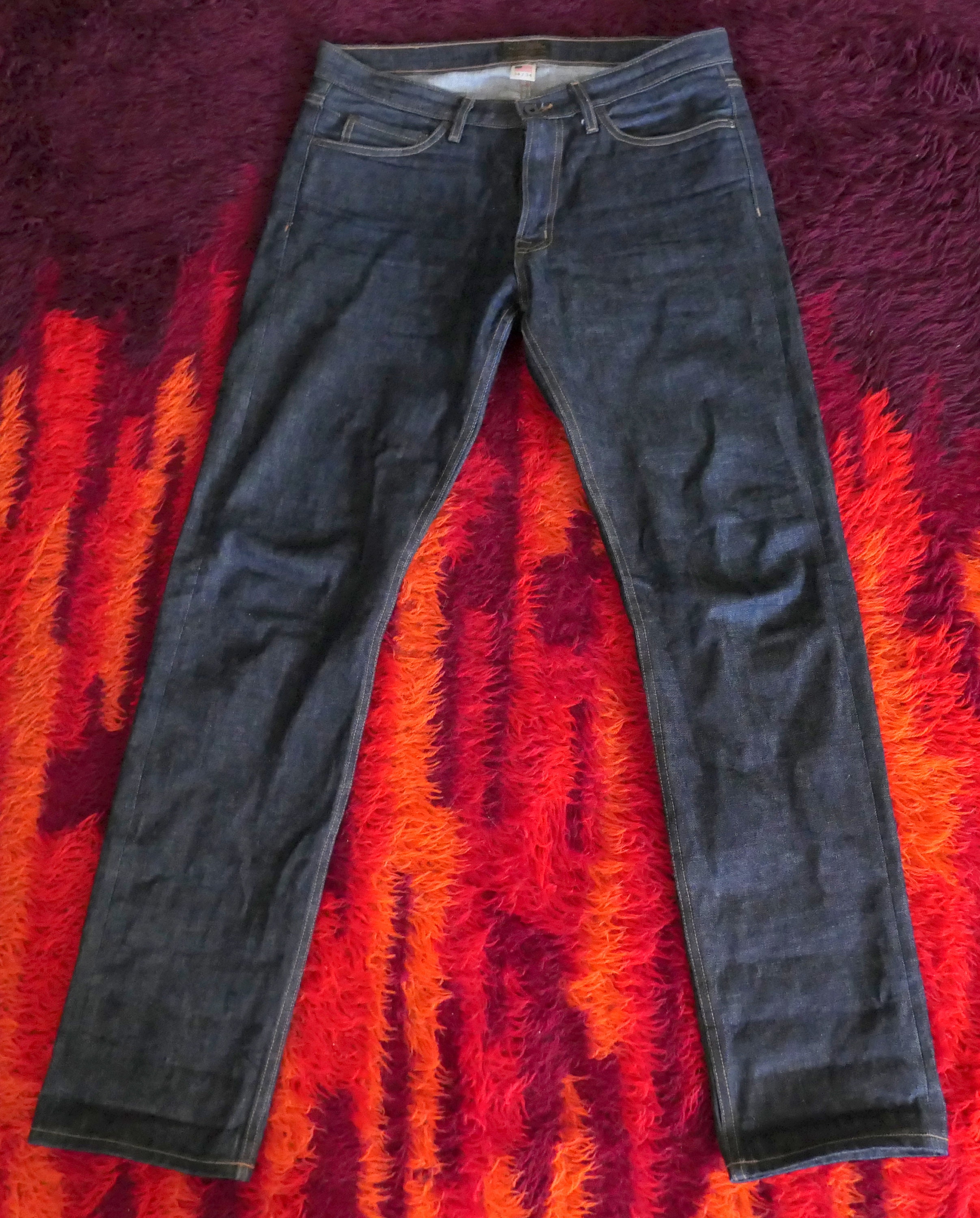 FILSON Rail Splitter Japanese Selvedge Indigo Denim Jeans 34 X 34 - Etsy