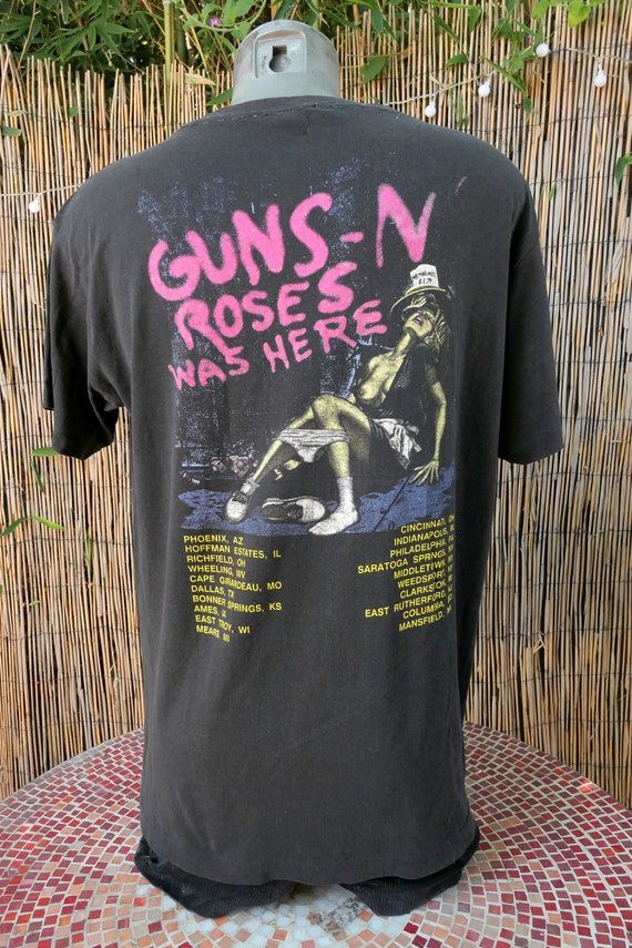80's Vintage 1987 GUNS N ROSES Banned Cover Robert Wi… - Gem
