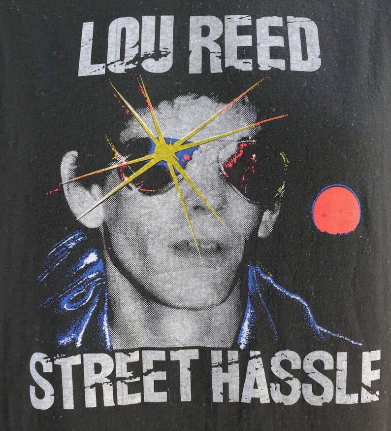Late 70's Early 80's Vintage LOU REED Street Hassle T - Etsy
