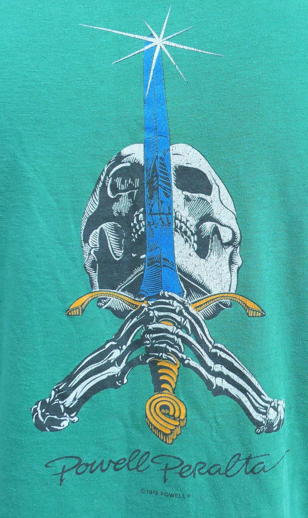 70's Vintage 1978 POWELL PERALTA Ray Bones Rodriguez T Shirt M/L With ...