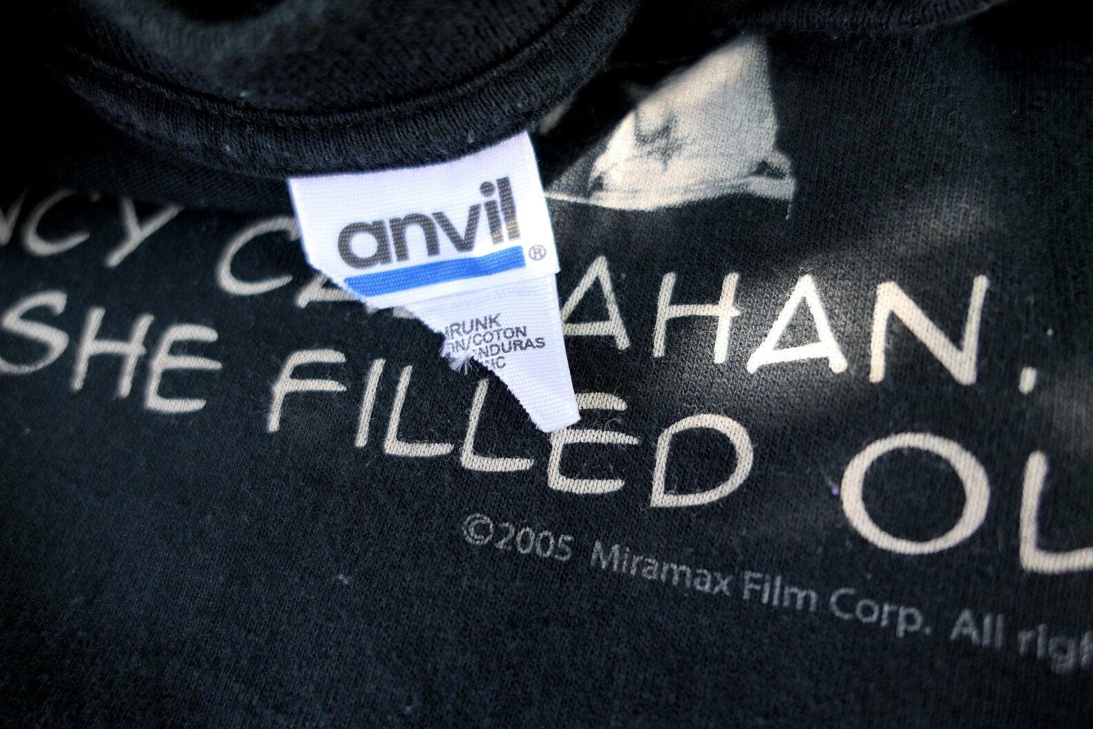 Vintage SIN CITY Skinny Nancy Callahan T Shirt Medium With Anvil Tag ...