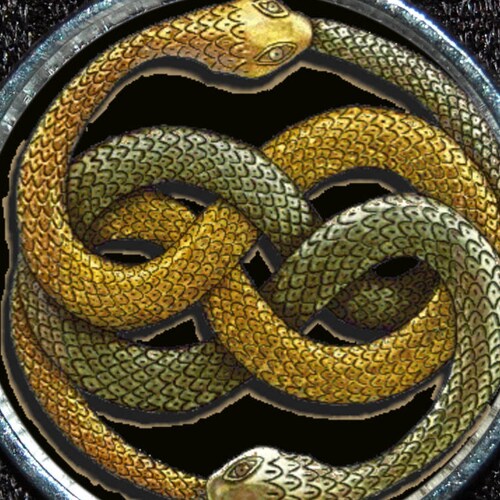 Ouroboros Necklace Sterling Silver Auryn Pendant Snake - Etsy