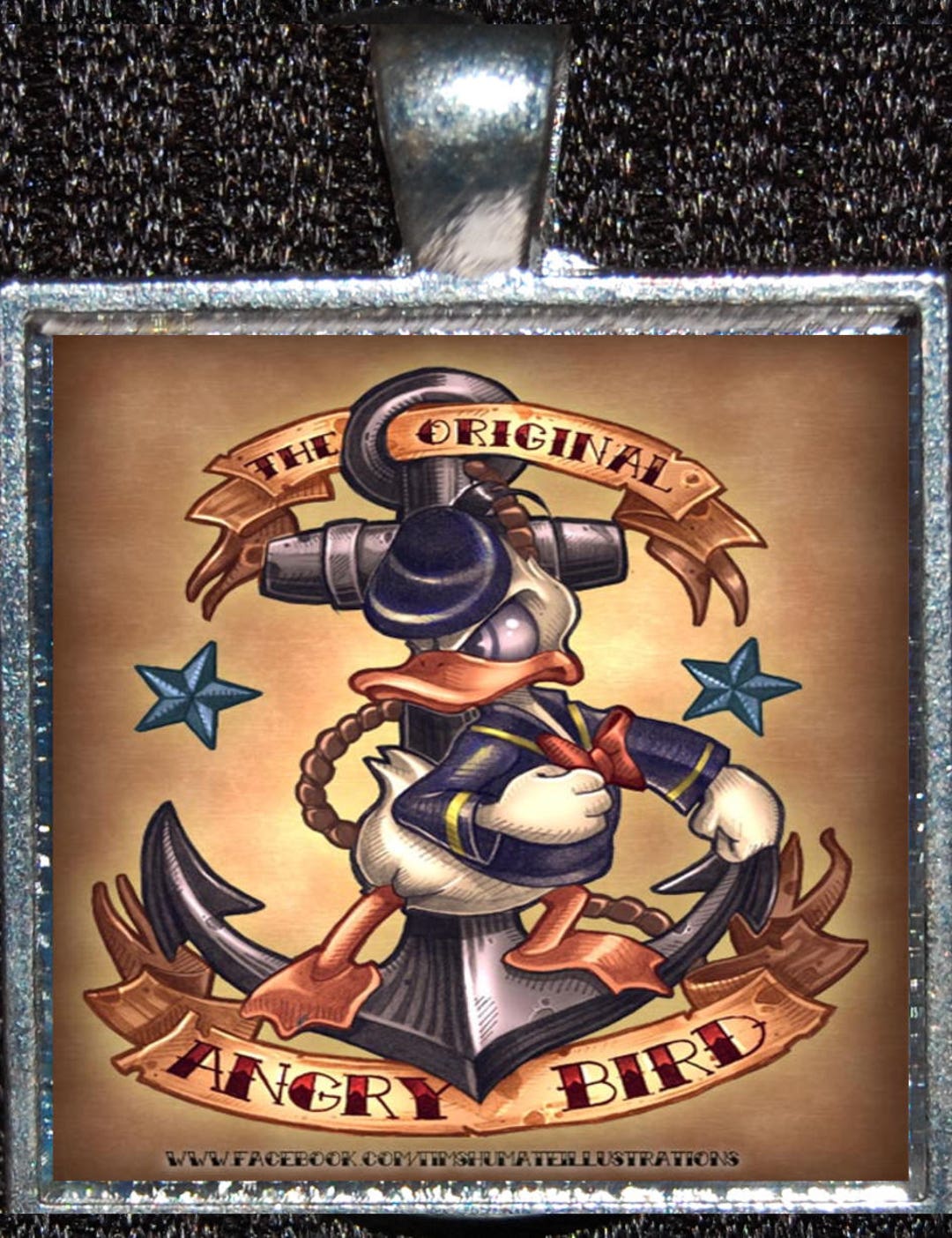 Donald Duck Angry Bird